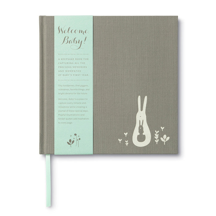 Welcome Baby Book – Ye Peddler Gift Shoppe